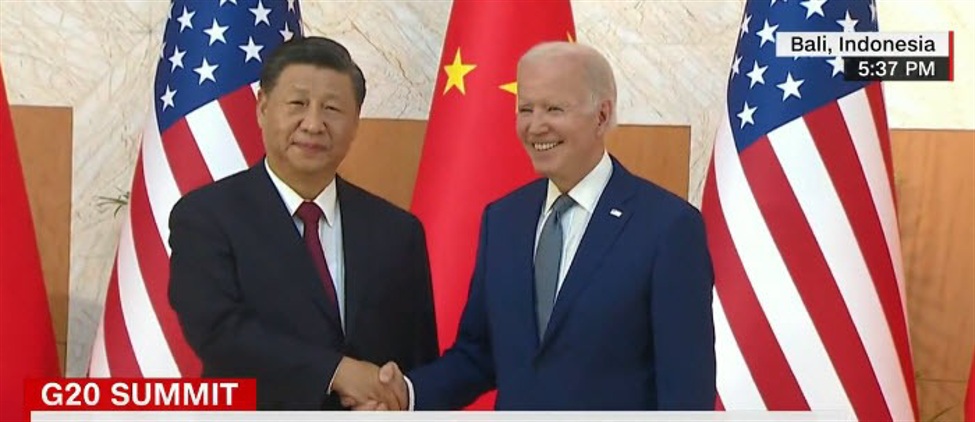 Bilateral meeting between Xi and Biden at G20 Summit begins | Forexlive